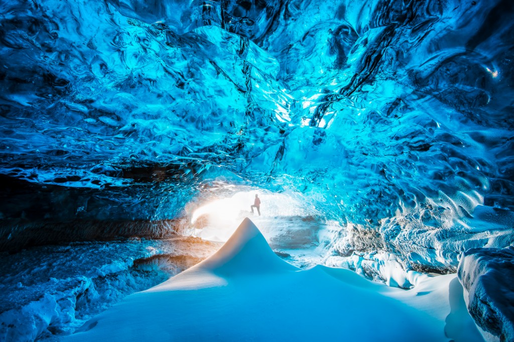 Deep inside an Ice Cave-Updated
