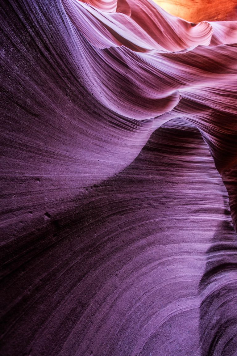 Purple Rock Waves